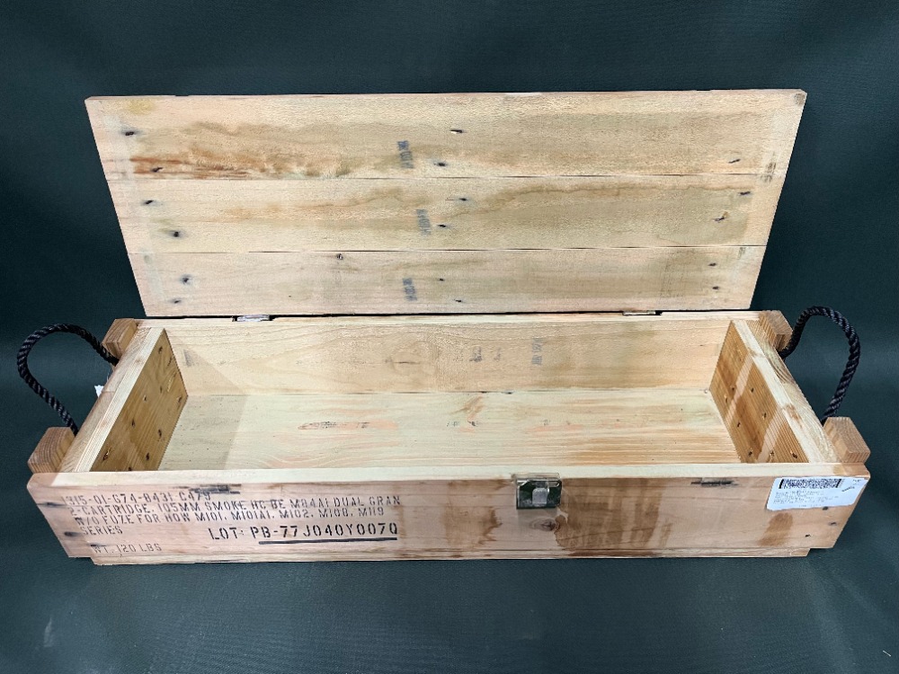 105mm Howitzer Ammo Box - General Jim's SurplusGeneral Jim's Surplus