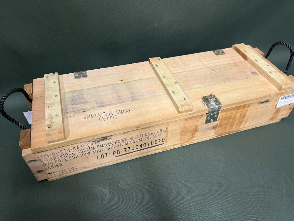 105mm Howitzer Ammo Box - General Jim's SurplusGeneral Jim's Surplus